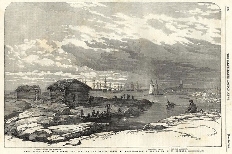 Baltic campaign Crimean War 1854 :: copelandheritage